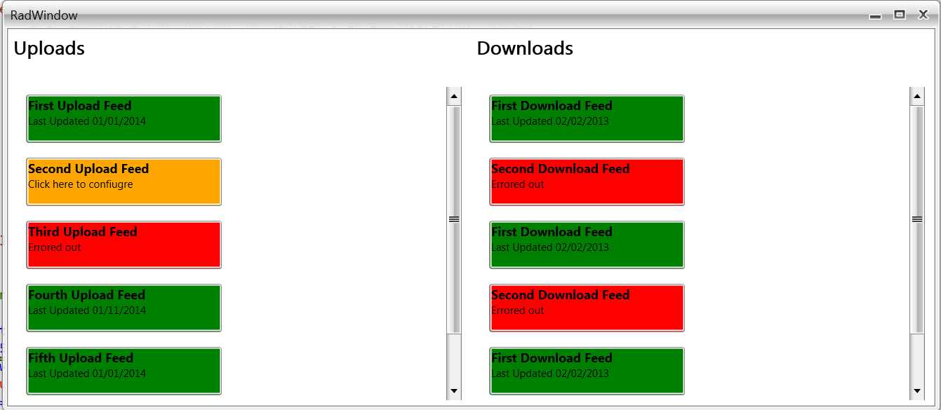 Is Radtileview The Best Choice To Bind Observablecollections In Ui For