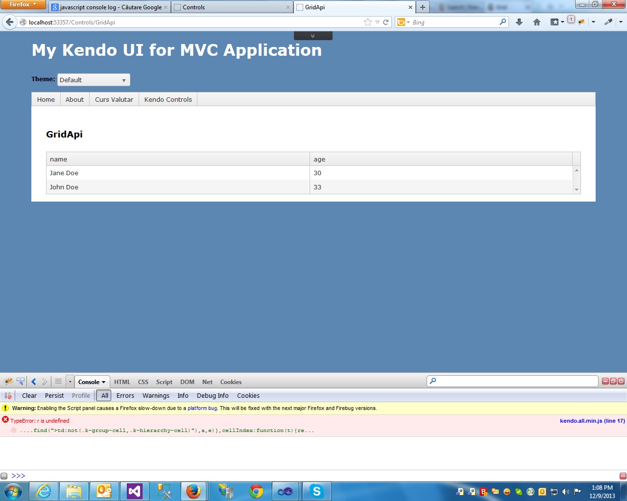 Select A Row Based On The Dropdownlist Value Or Text In Kendo Ui For Jquery Grid Telerik Forums