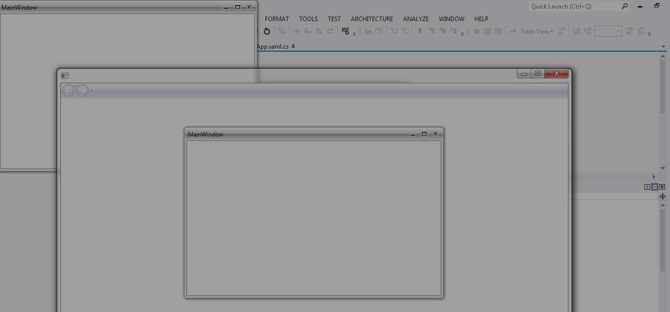 How To Set Radwindow As Mainwindow In Ui For Wpf Window Telerik Forums