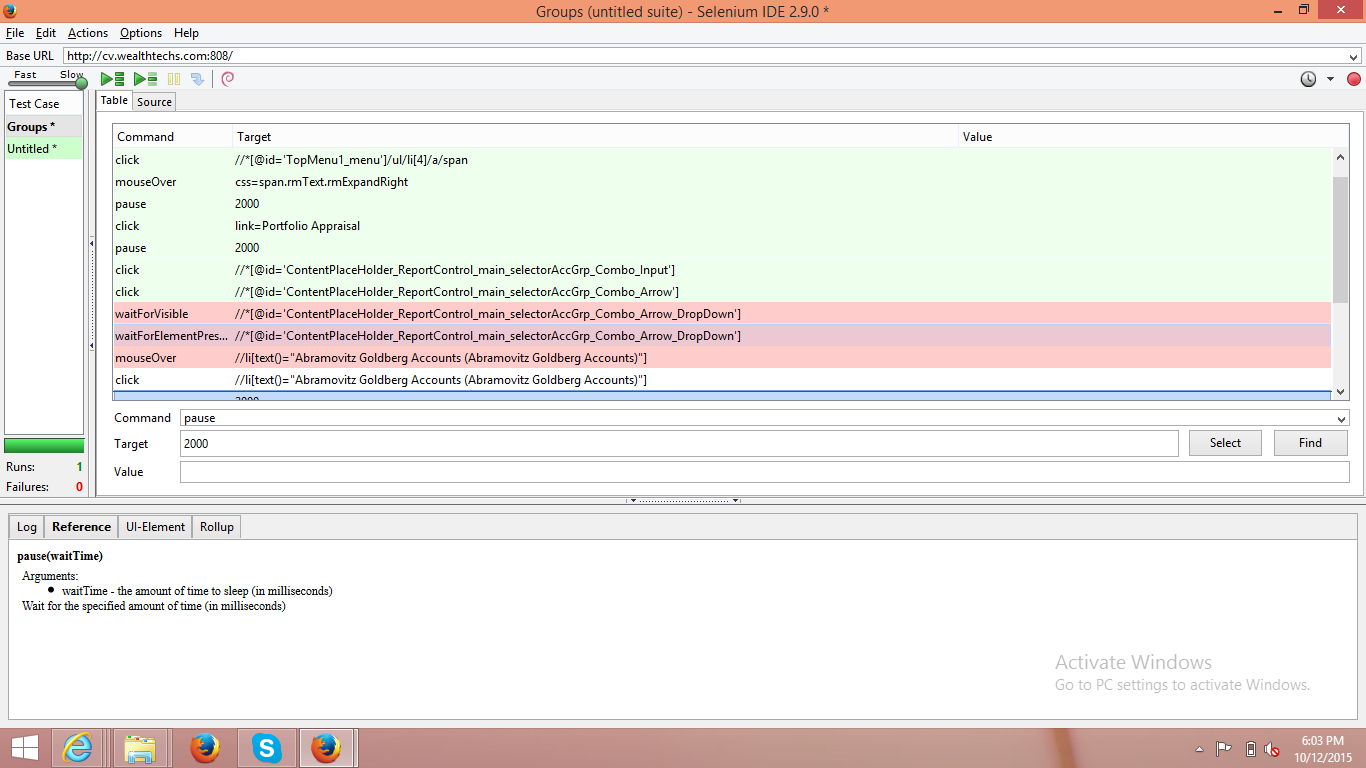 Selenium Ide With Radcombobox In Ui For Aspnet Ajax Combobox Telerik Forums