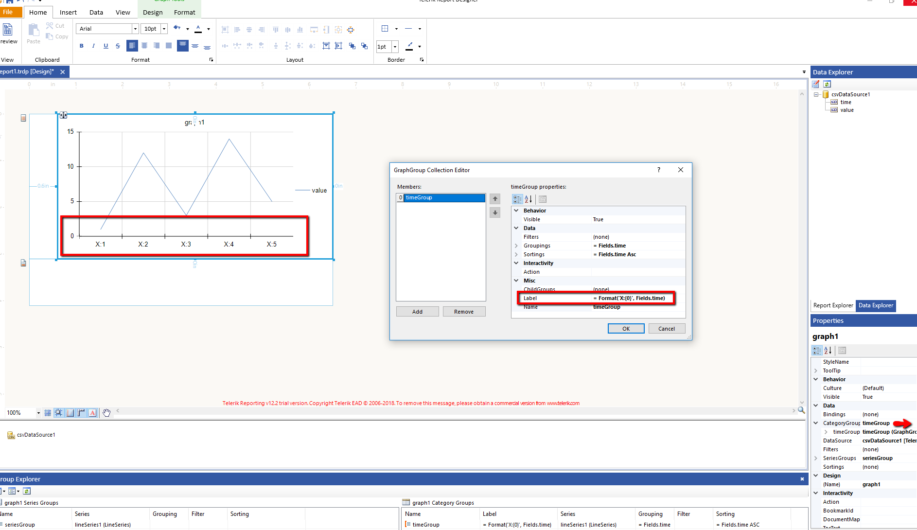 Expression For Chart Label In Reporting General Discussions Telerik Forums