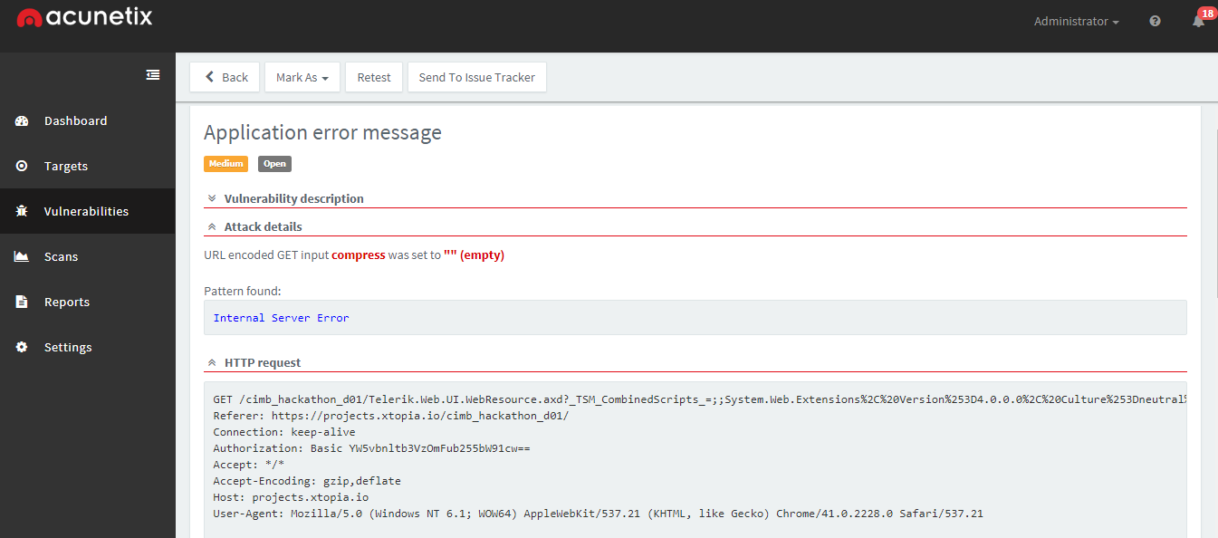 Telerik Web Ui Webresource Axd Friendly 404 Page In Ui For Asp