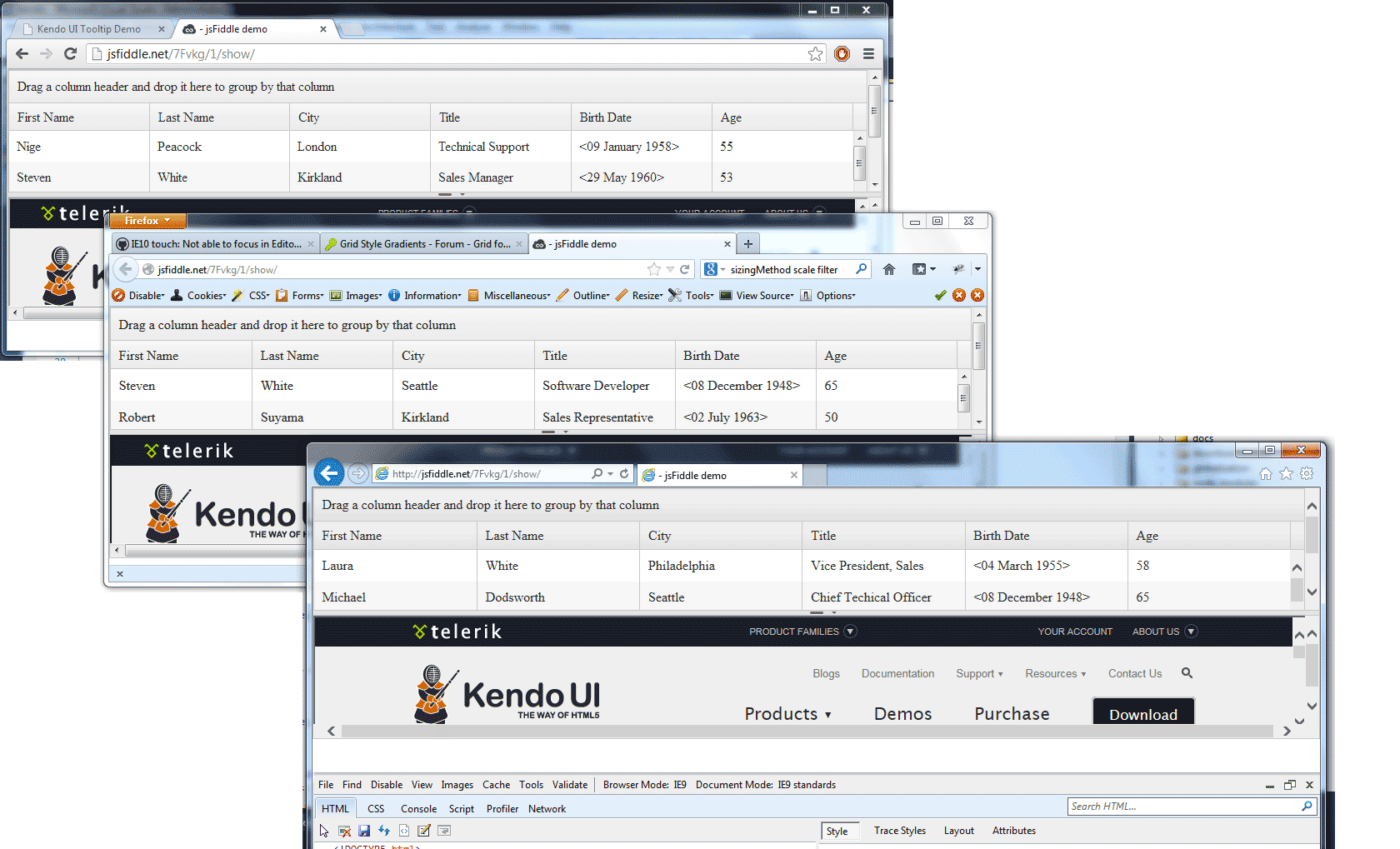 Grid Style Gradients In Kendo Ui For Jquery Grid Telerik Forums