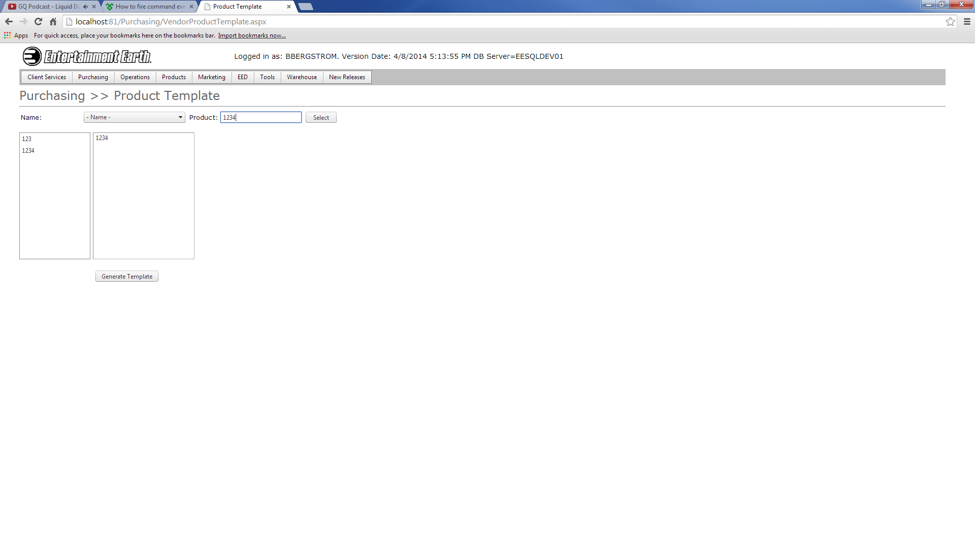Use Combobox And Textbox Values As Parameters On Buttonclick In Ui For