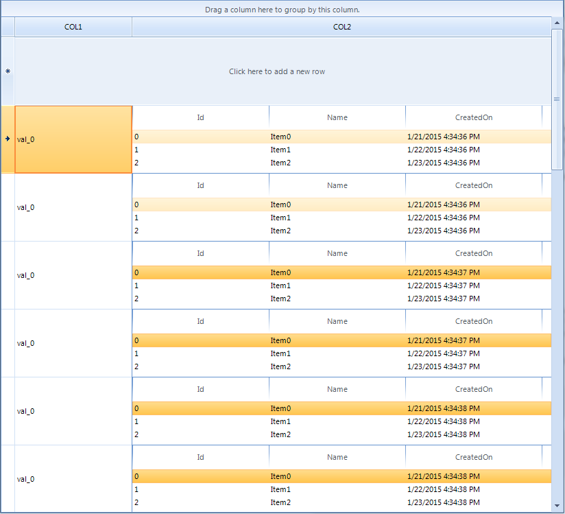 Radgridview And Radhostitem In Ui For Winforms Gridview Telerik Forums