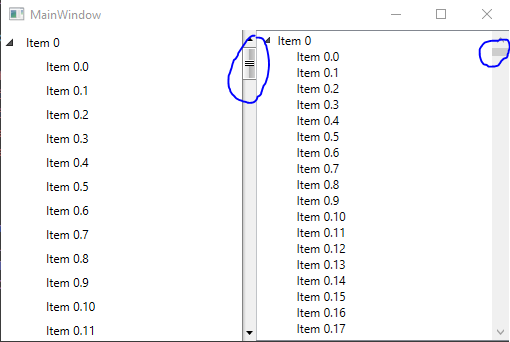Treeviewpanelisvirtualizing And Scrollbar Problem In Ui For Wpf Treeview Telerik Forums