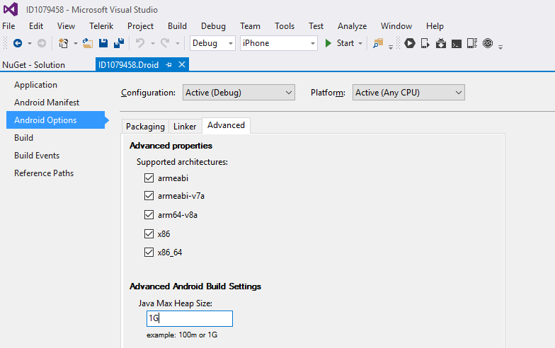 Runtime error after adding Chart-references in UI for Xamarin | Telerik Forums