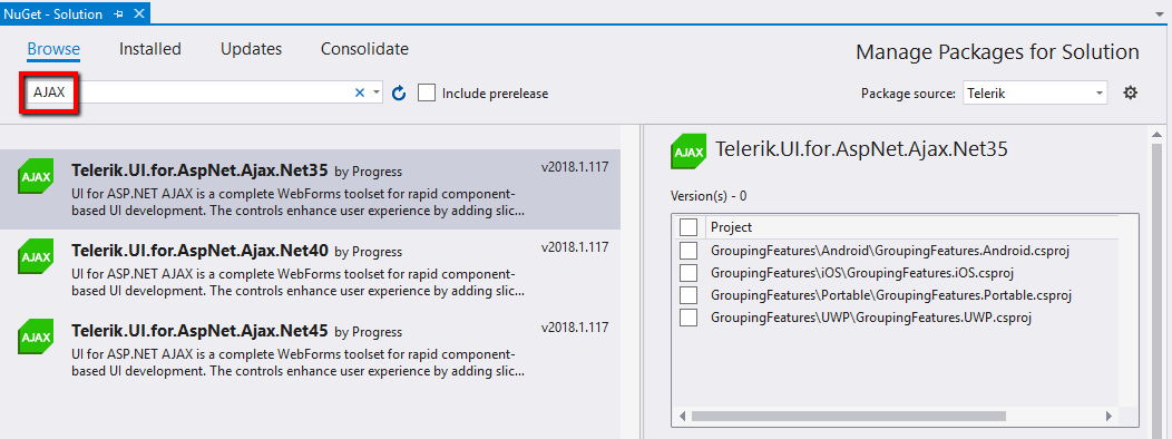 nuget can't connect to https://nuget.telerik.com/nuget in UI for Xamarin | Telerik Forums