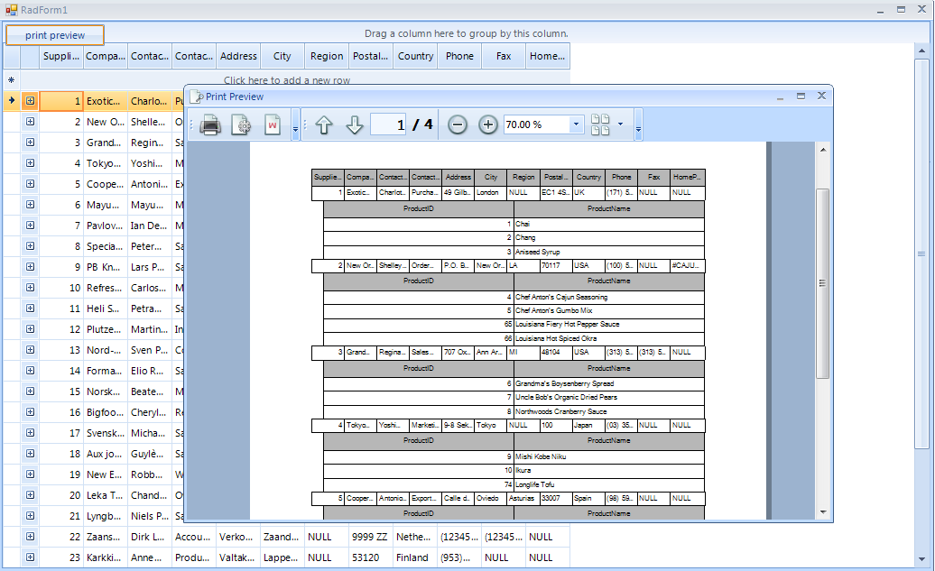 Hierarchical grid child template in UI for WinForms | Telerik Forums