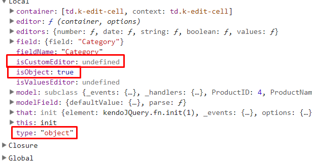 Why should be used a Schema Model Field Type defined as "object ...