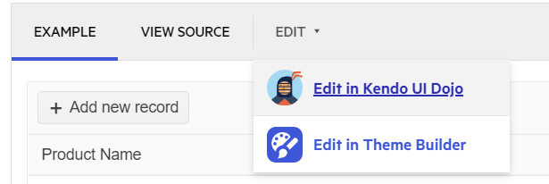 Dropdownlist inside Kendo Grid in Kendo UI for jQuery | Telerik Forums