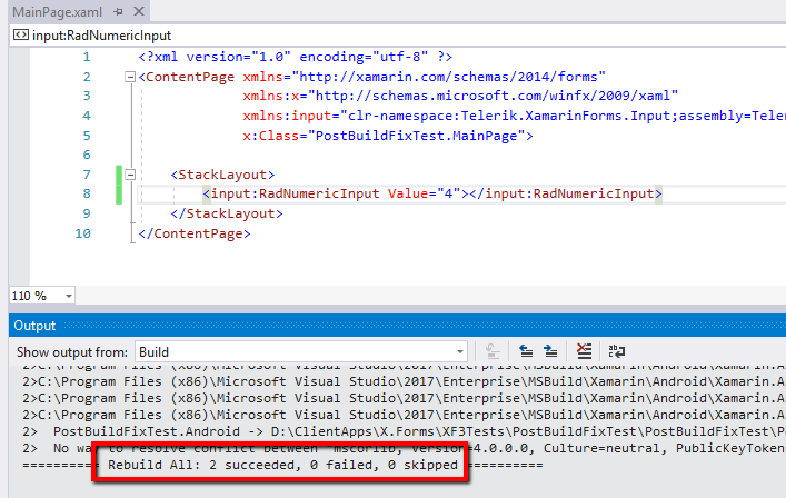 LinkAssemblies errors after upgrade to Xamarin.Forms v3.0 in UI for Xamarin | Telerik Forums