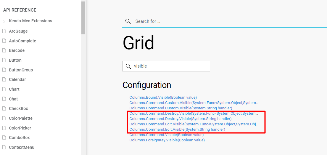 Hide Edit and Delete Buttons conditionally in UI for ASP.NET Core | Telerik Forums