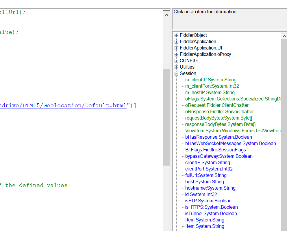 C Scripteditor Where Is Intellisense In Fiddler Telerik Forums