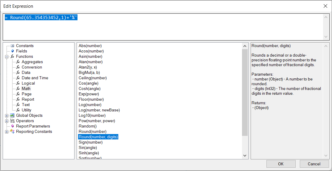 Format numbers in textbox? in Reporting | Telerik Forums