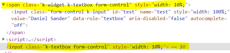 Htmlkendotextboxfor Is Putting Input In A Span In Ui For Aspnet Mvc Telerik Forums