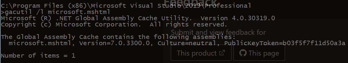 Could Not Load File Or Assembly Microsoftmshtml In Telerik Reporting In Reporting Telerik Forums