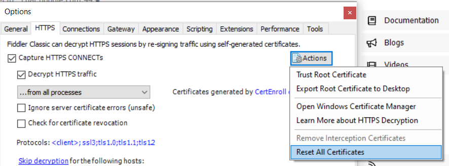 Fiddler Classic - Trusted Root Cert expired June 12 '21 in Fiddler | Telerik Forums