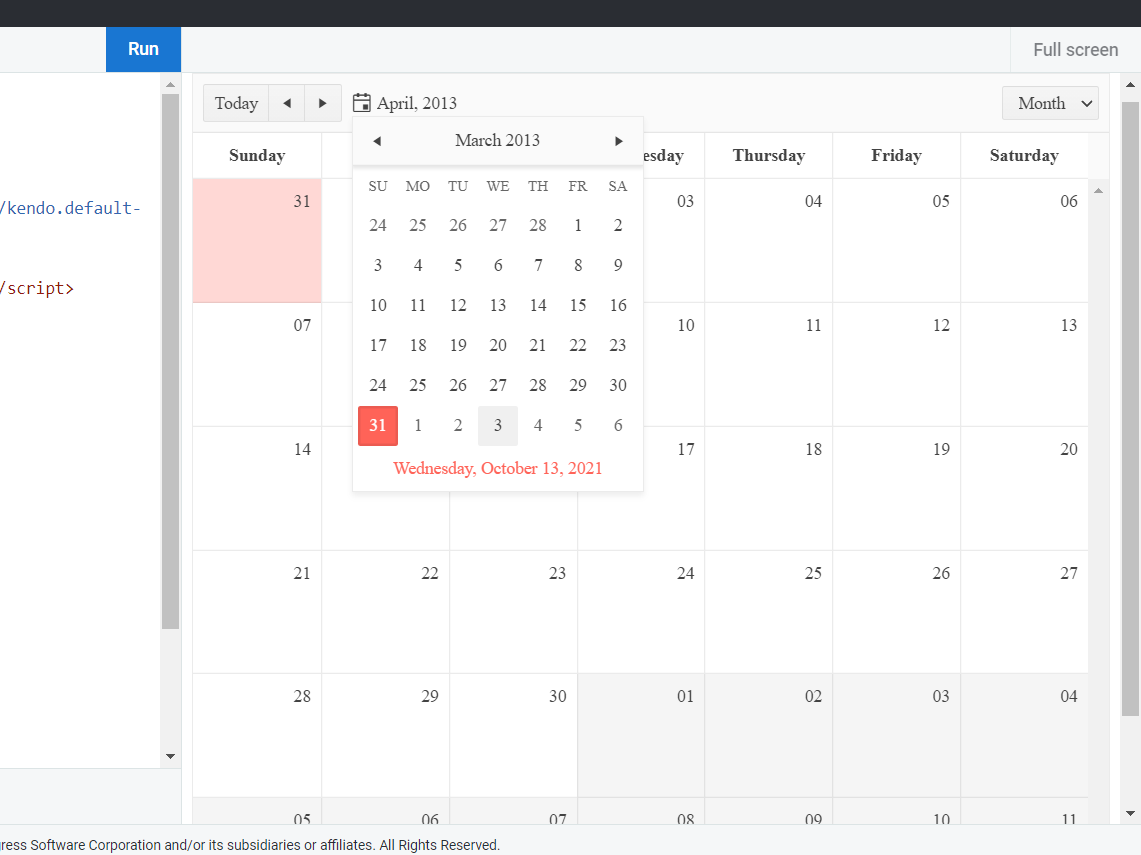 Kendo Scheduler Month View in Kendo UI for jQuery | Telerik Forums Kendo Scheduler Month View in Kendo UI for jQuery | Telerik Forums
