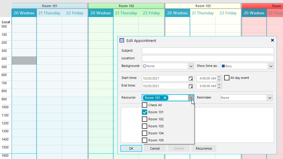 Is Radscheduler The Best Tool Function To Program A Room Booking System In Ui For Winforms