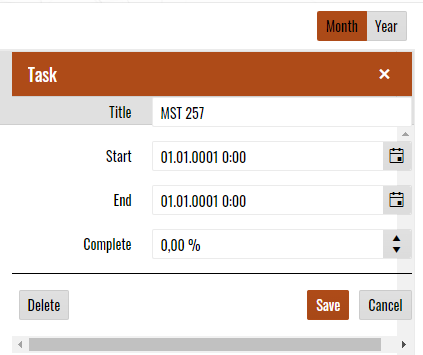 Localization messages for Gantt component is missing in UI for Blazor | Telerik Forums