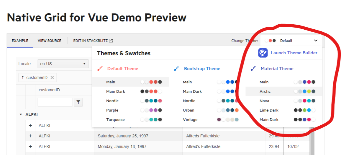 Complementing css framework in Kendo UI for Vue | Telerik Forums