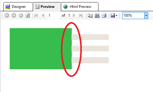 Table columns overlaps with each other in Reporting | Telerik Forums