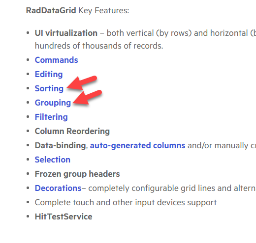 Regarding Grouping And Sorting On Same Datagrid In Telerik Datagrid In Ui For Winui Telerik Forums
