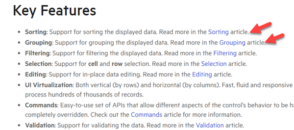 Regarding Grouping And Sorting On Same Datagrid In Telerik Datagrid In Ui For Winui Telerik Forums