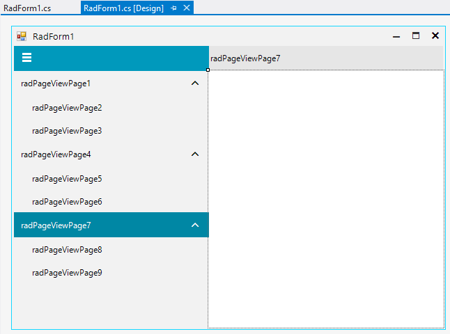Collapse Subpage Item In Radpageview Navigation Mode With Hierarchy In Ui For Winforms Telerik 8985