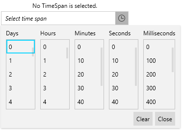 RadDateTimePicker - How to change the clock to RadTimeSpanPicker? in UI for WPF | Telerik Forums
