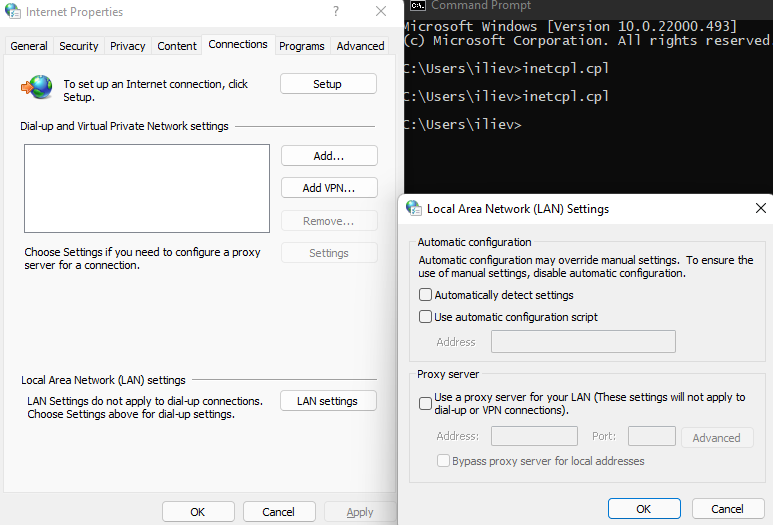 proxy issue started after installing Fiddler, how do i resolve it? in Fiddler | Telerik Forums