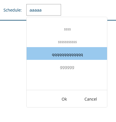 List Picker - Look && scroll in UI for .NET MAUI | Telerik Forums