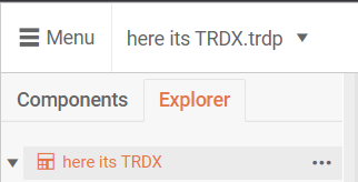 Disable TRDP in dropdown new report in Reporting | Telerik Forums