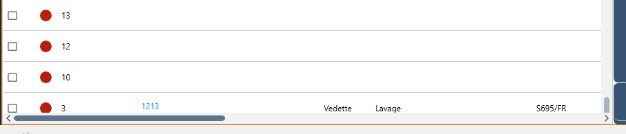 The scroll bars are placed in the tables in UI for WPF | Telerik Forums