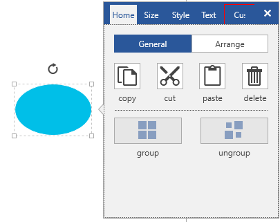 Diagrams Modified template of the SettingsPaneView in UI for WPF | Telerik Forums