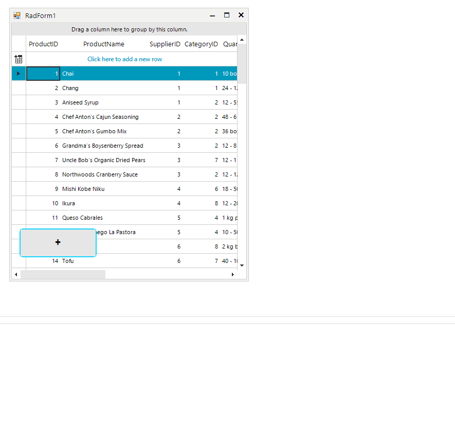 Floating Action Button for WinForms in UI for WinForms | Telerik Forums