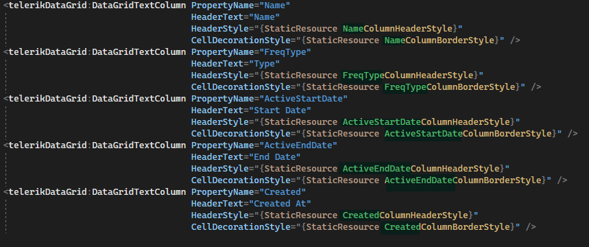RadDataGrid disappeared when switching views in UI for .NET MAUI | Telerik Forums