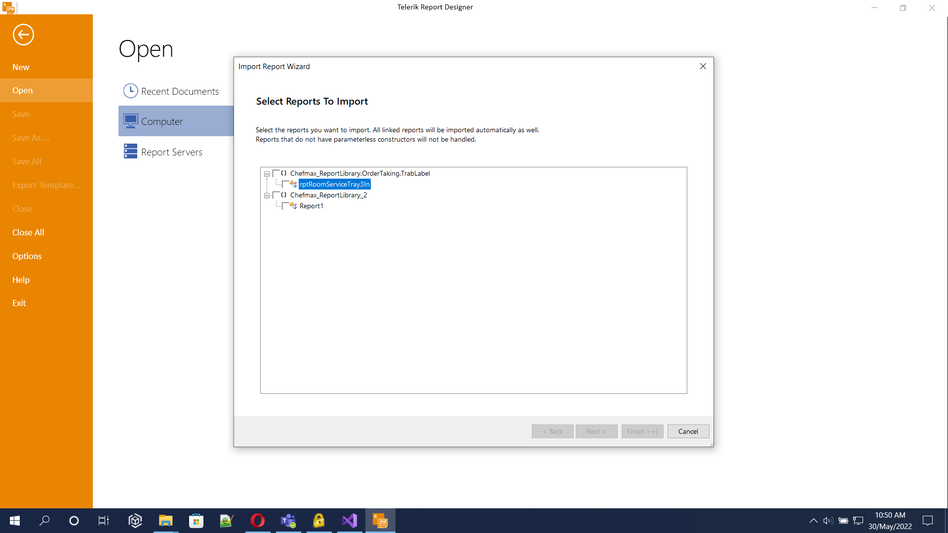 How To Convert Net Class Library Report To Standalone Trdp Report In Reporting Telerik Forums