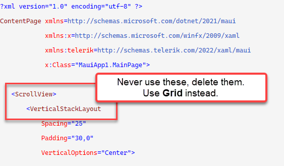 DataGrid and Scrolling in UI for .NET MAUI | Telerik Forums
