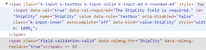 Grid Popup Marks All Fields as Required in UI for ASP.NET Core | Telerik Forums