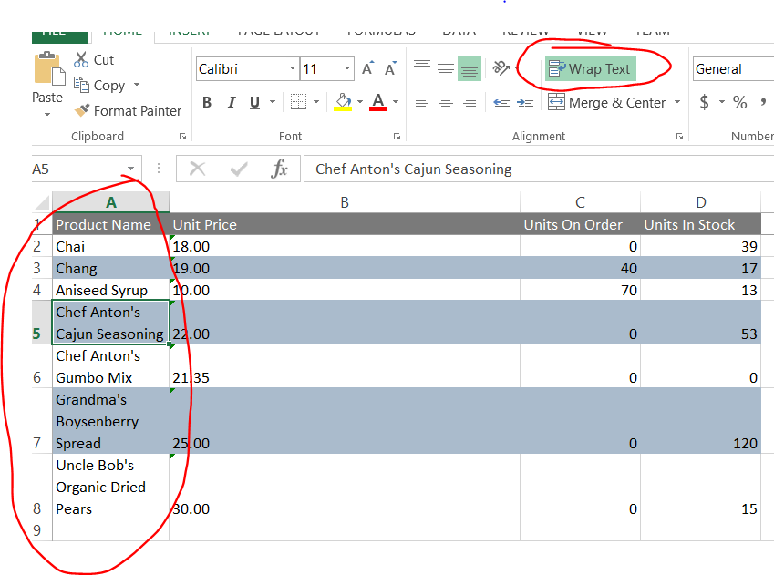Grid Excel Export - set cell to Wrap Text in Kendo UI for jQuery | Telerik Forums