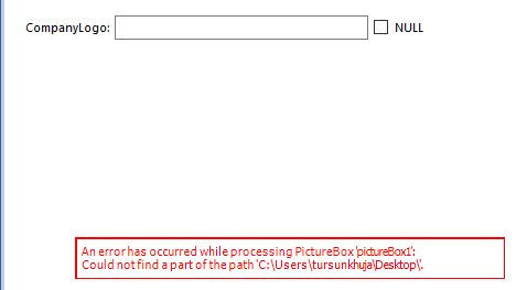 Picturebox binding issue in Reporting | Telerik Forums