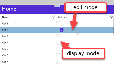 Checkbox in DataGrid in UI for .NET MAUI | Telerik Forums
