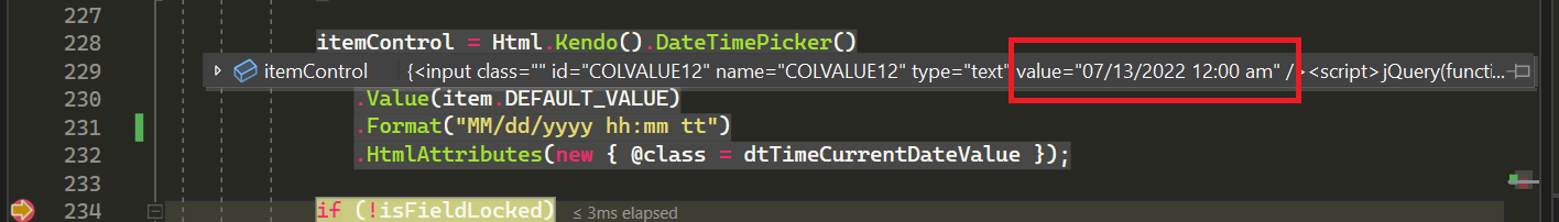 Missing value in Date Time Picker in UI for ASP.NET MVC | Telerik Forums