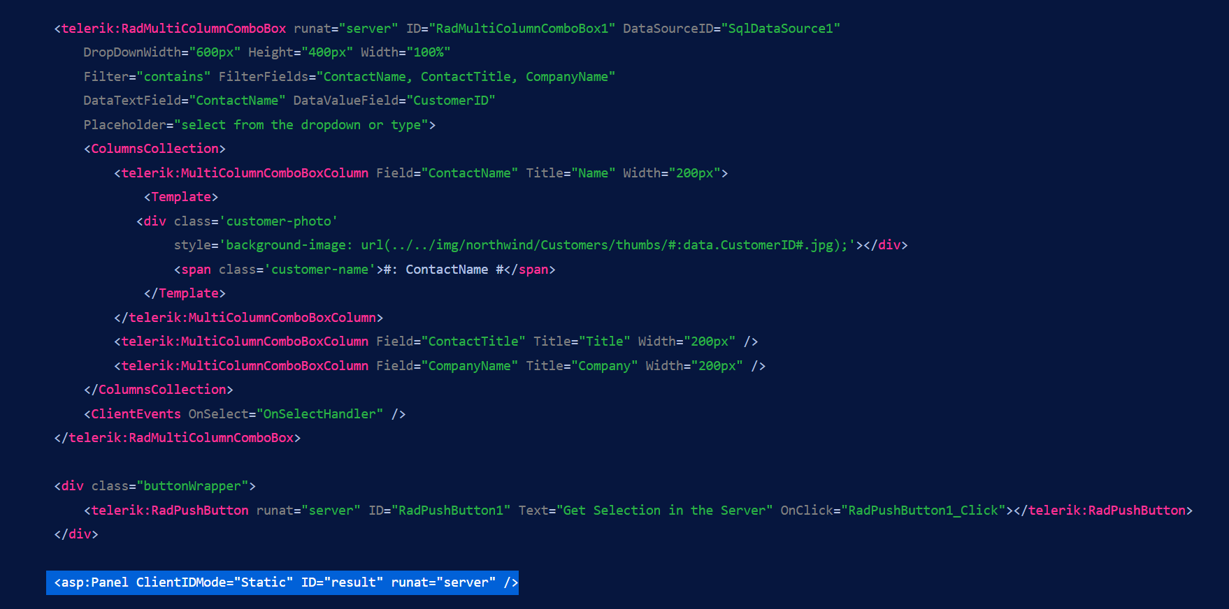 Mouse cursor on RadMultiColumnComboBox in UI for ASP.NET AJAX | Telerik Forums