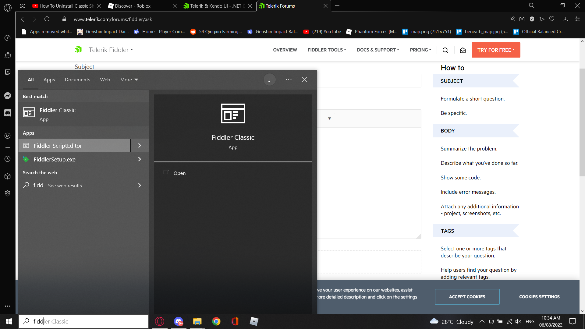 How to Uninstall Fiddler Classic in Fiddler | Telerik Forums