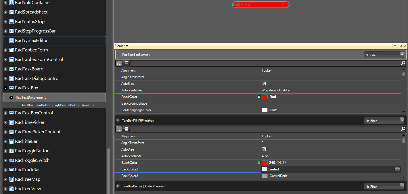Setting A Textbox Background Color Does Not Honor Rounded Corners