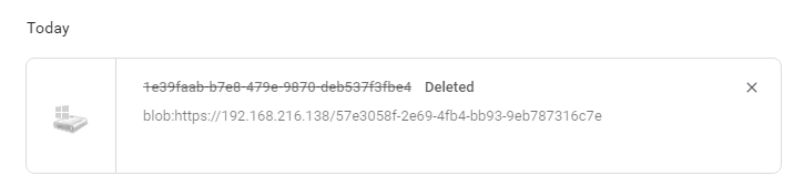 The File Is Not Downloading On Chrome Without Browser Extension In Test 