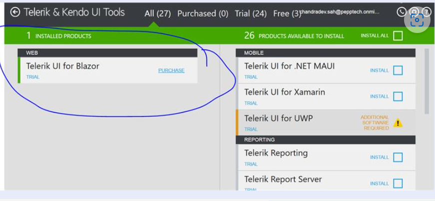 Unable to load the service index for source https://nuget.telerik.com/v3/index.json. in UI for ...